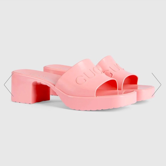 Gucci | Shoes | Gucci Rubber Slide Sandals | Poshmark